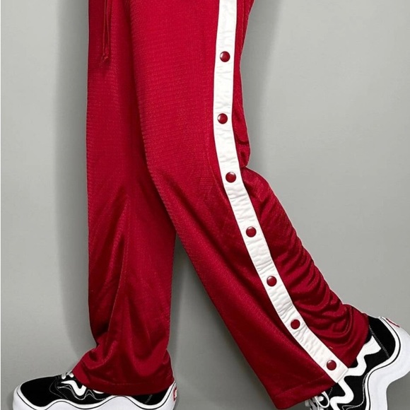 Nike | Other | Vintage Nike Breakaway Striped Basketball Track Pants ...